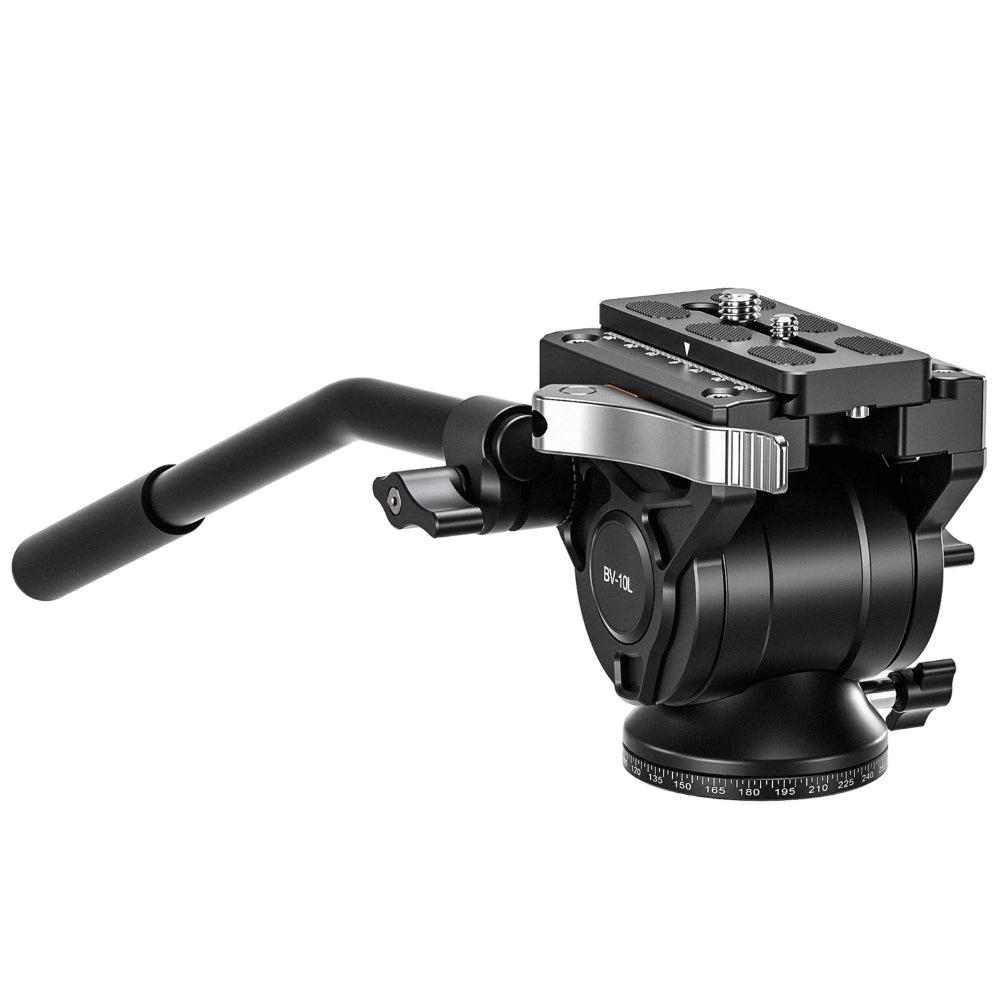 Leofoto BV-10L 60mm Base Lever Release Video Fluid Head with Arca PU-9 – Hypop