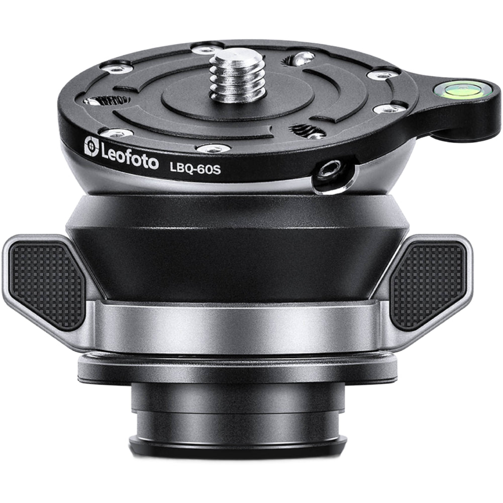 Leofoto LBQ-60S Black 61mm Levelling Base for LQ-324, LQ-365 and LG-32 – Hypop