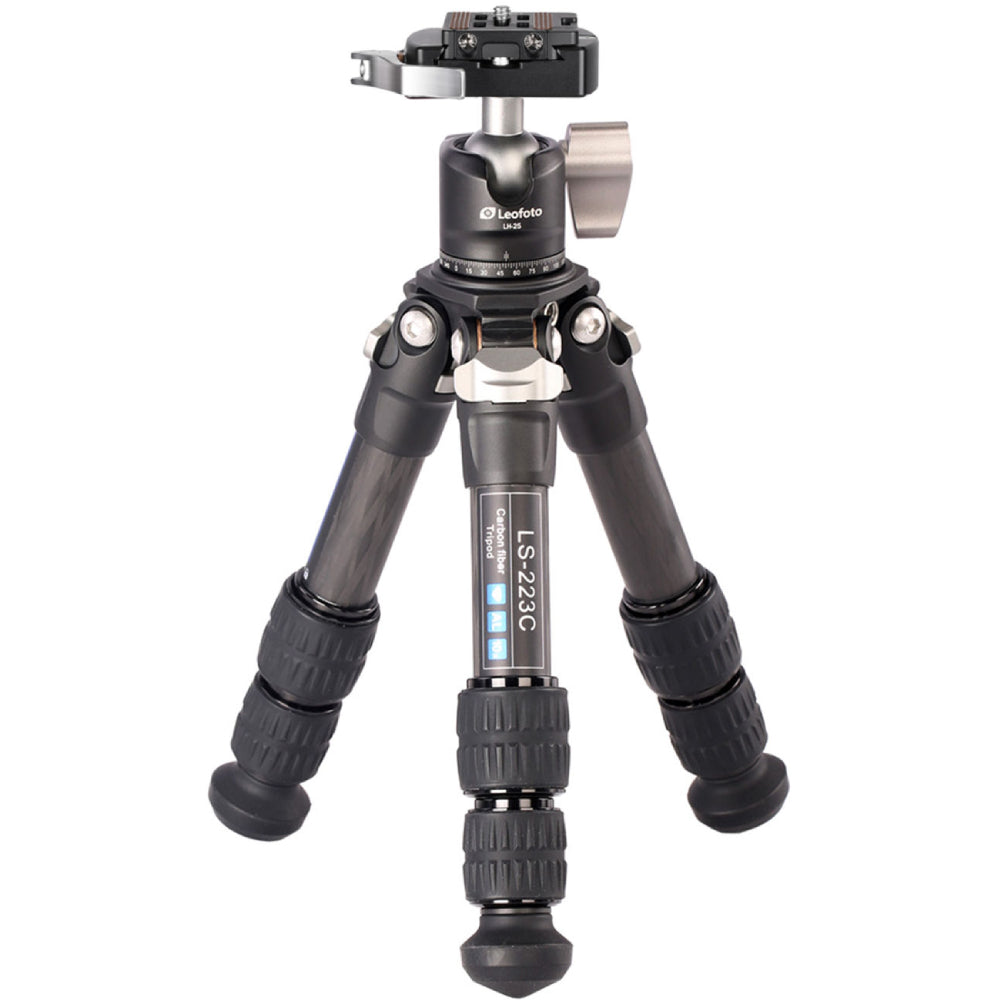 Leofoto LS-223C Ranger Series 3 Section Carbon Fibre Tripod with LH-25 – Hypop