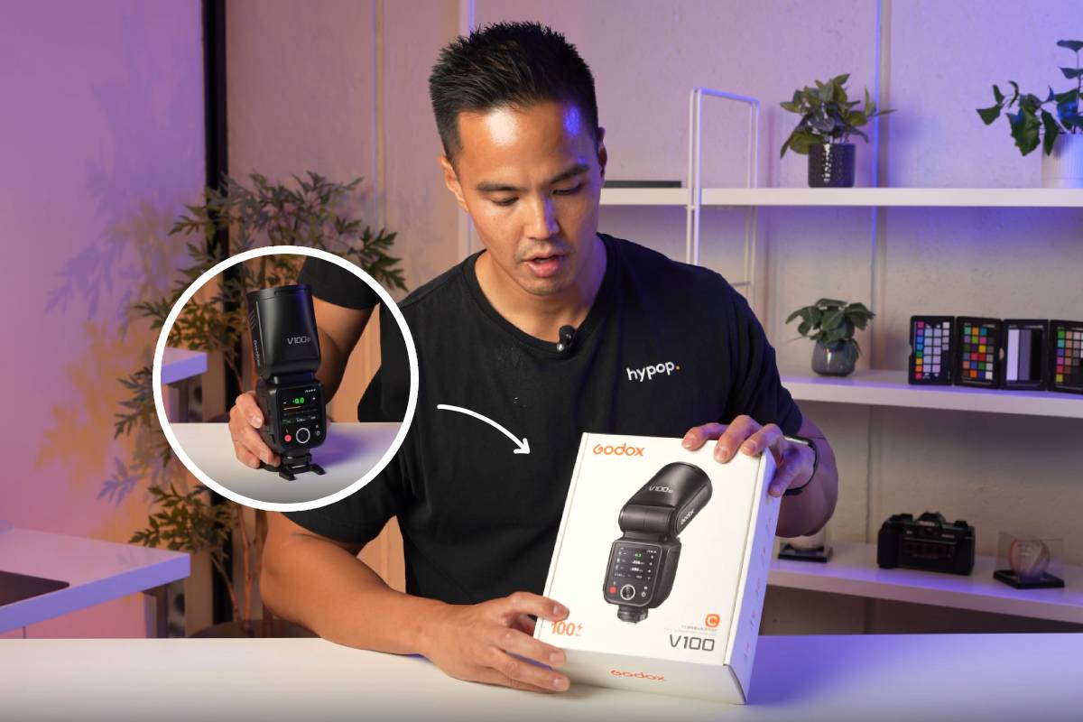 Everything You Need to Know About the New Godox V100 Speedlight – Hypop