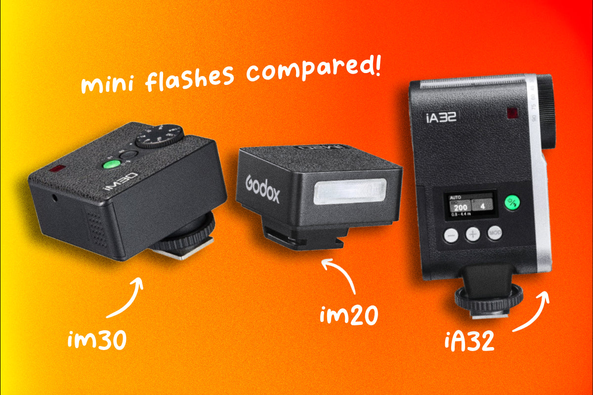 Godox Mini Flashes Compared: iM30, iM20, and iA32 – Hypop