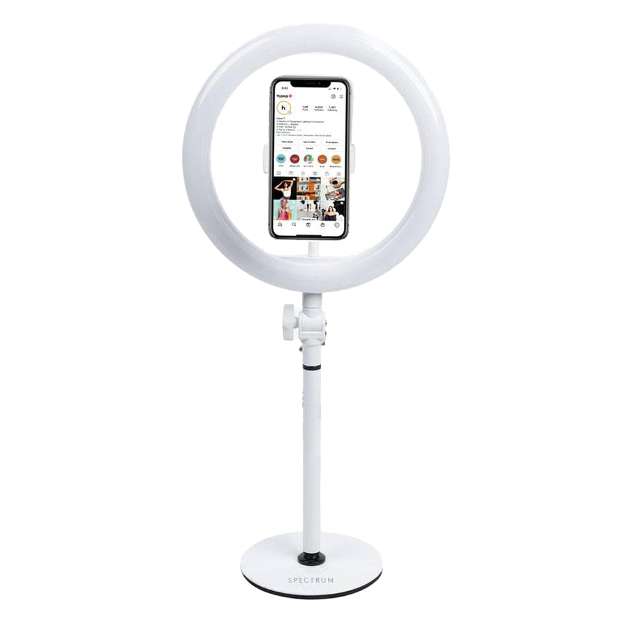 10" White LED Table Ring Light - Opaluxe | Hypop