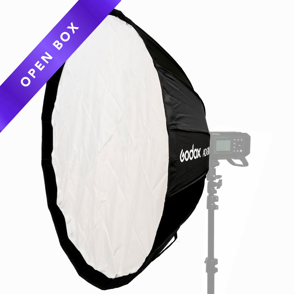 Godox AD-S85W 85cm Parabolic White Interior Softbox with Grid for AD40 ...