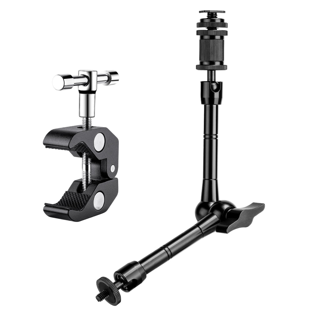 Fomito 11" Articulating Magic Arm with Super Clamp – Hypop