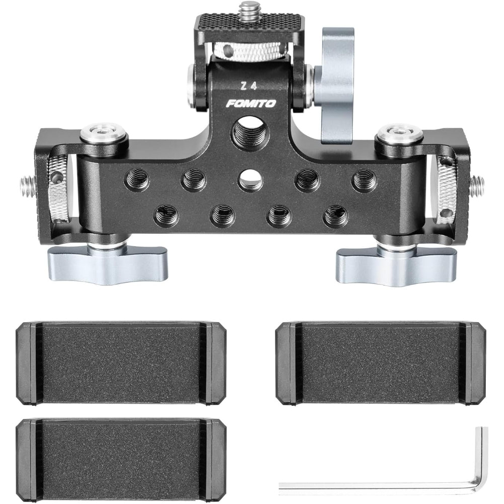 Fomito Z4T Three-Head Multi-Functional Live Stands Camera Monitor Hold ...