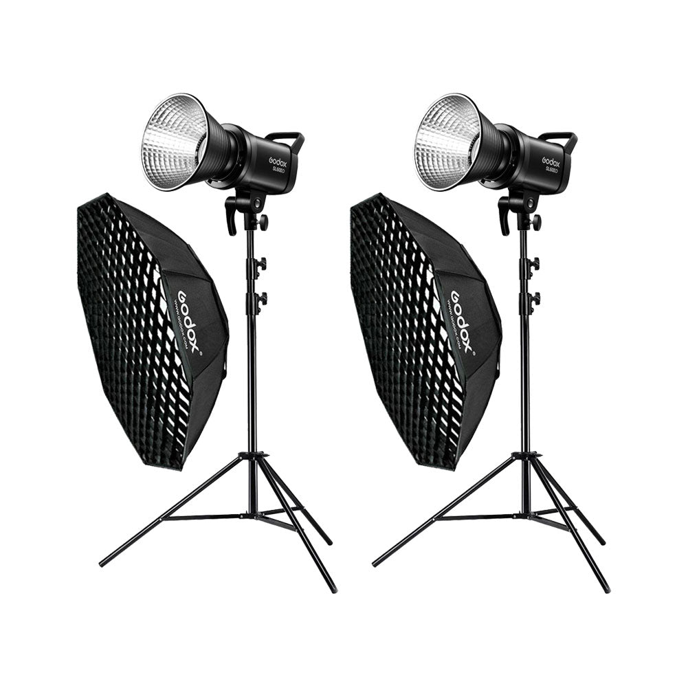 Godox 2x SL60IIBi LED Advanced Studio Continuous Lighting Kit – Hypop