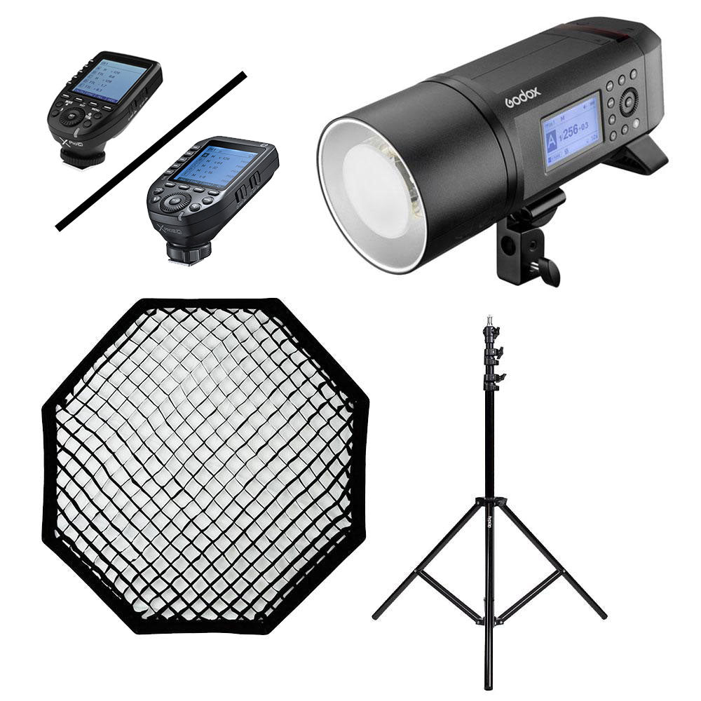 Godox AD600Pro Professional Portable Single Studio Flash Lighting Kit ...