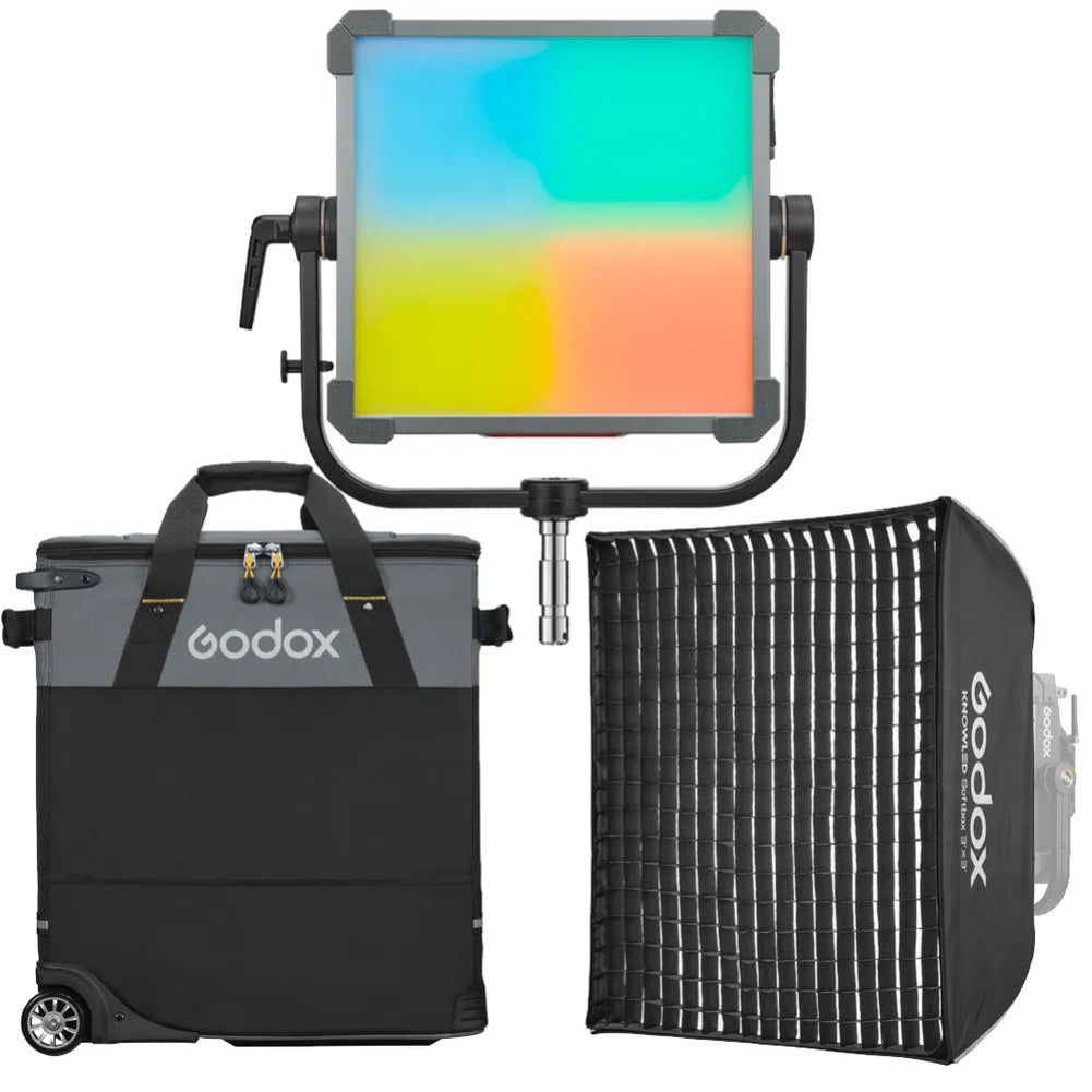 Godox KNOWLED P300R RGB LED Light Panel (Travel Kit) – Hypop