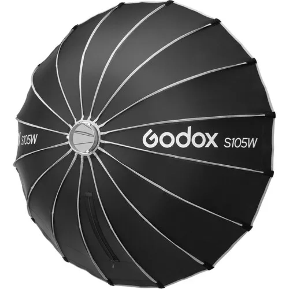 Godox S105W 105cm QR Umbrella Softbox with Bowens Mount (White Interio ...