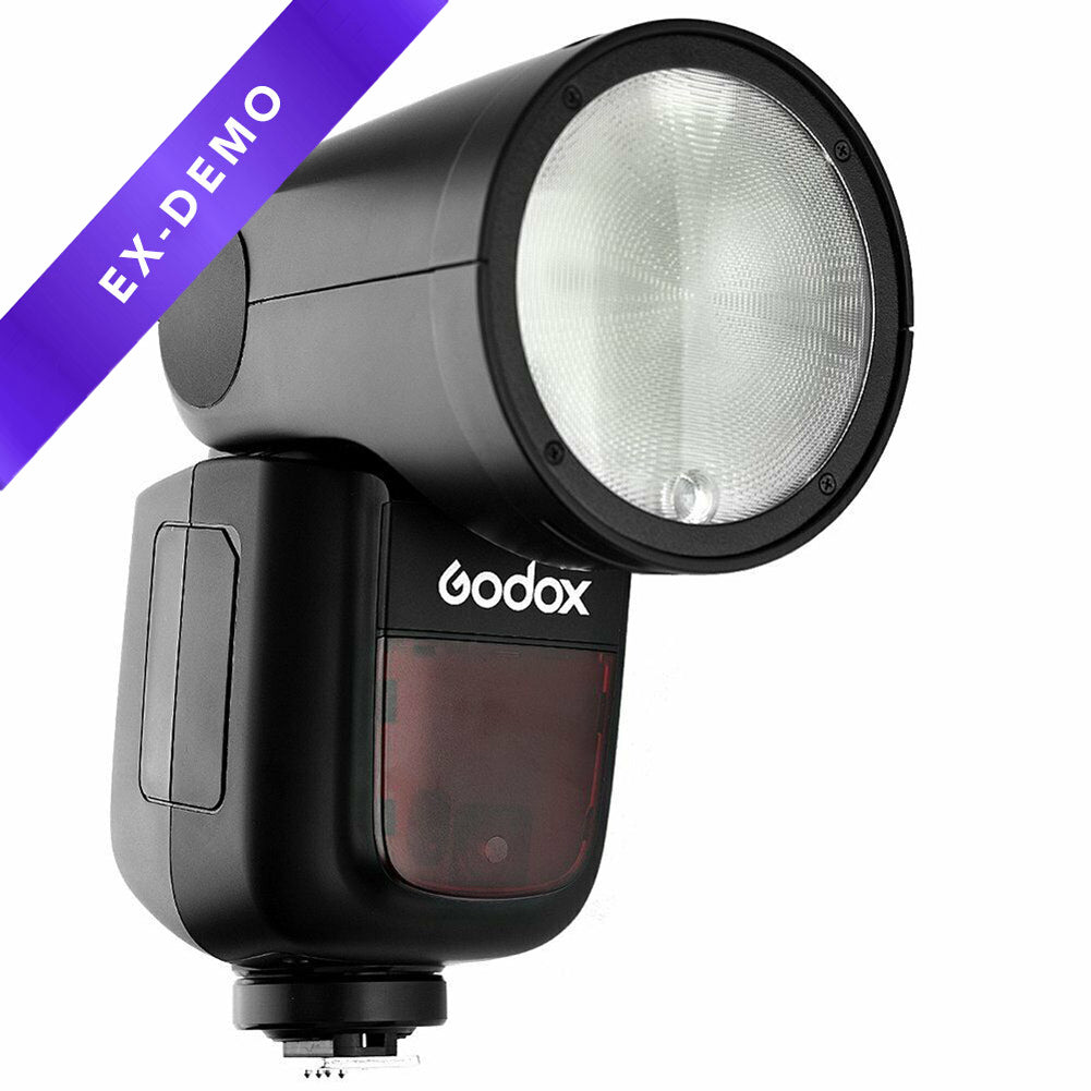 Godox V1-N Round Head Li-ion I-TTL HSS Speedlight for Nikon (DEMO STOCK ...