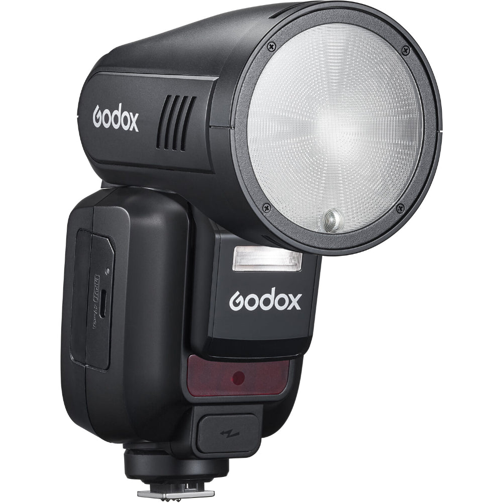 Godox V100-N 100Ws HSS TTL Li-ion Round Head Speedlight Flash (Nikon ...