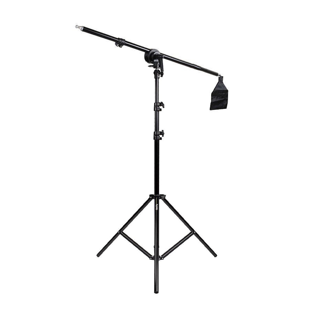Dynamic Audio & Lighting Boom Arm Set With Heavy Duty Light Stand - Bu ...