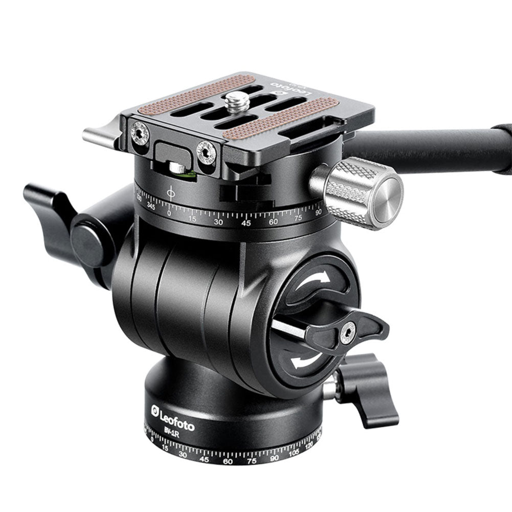 Leofoto BV-1R 48mm Base Fluid Video Head with Panning Clamp and Arca N – Hypop