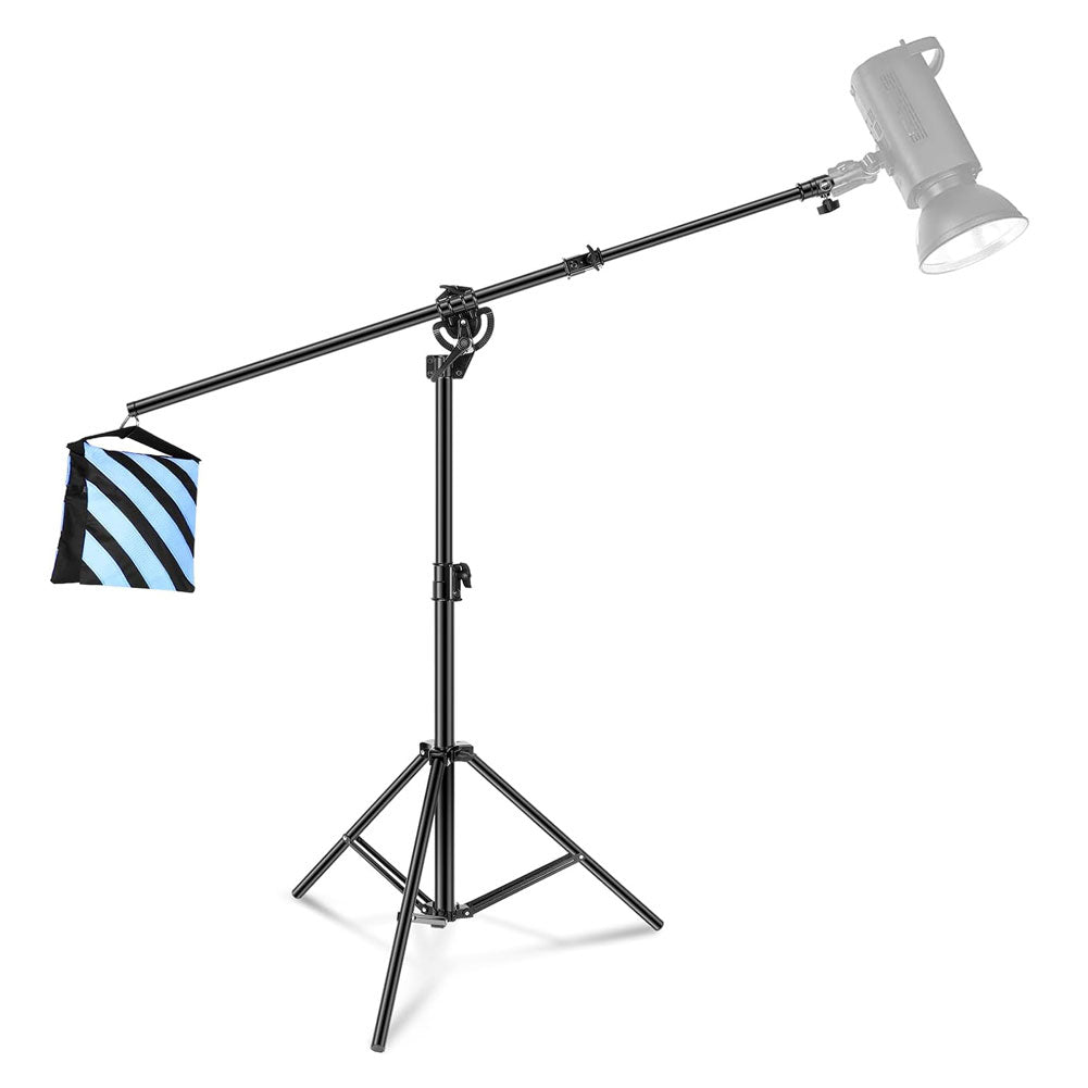 Neewer Heavy Duty 297cm / 9.8ft Photographic Boom Combi Stand and Coun ...