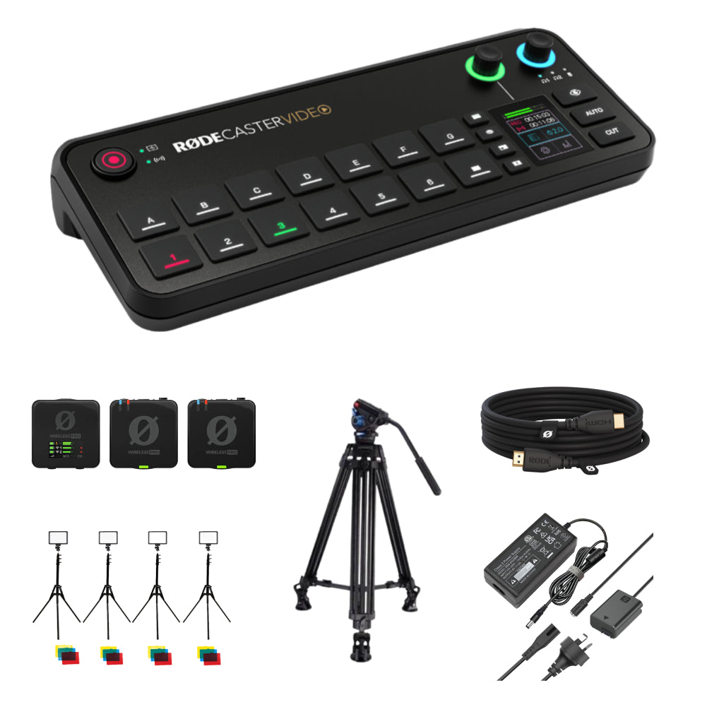 Rode RODECaster Video Multi-Camera Livestreaming Kit - Bundle – Hypop