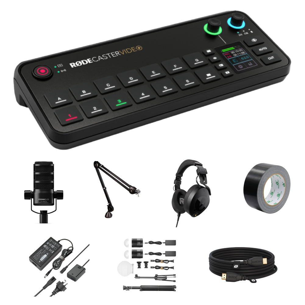 Rode RODECaster Video Solo Streamer Kit - Bundle – Hypop