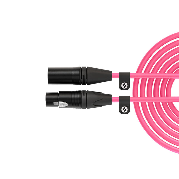 Rode Neutrik XLR M to XLR F Microphone Cable (6m, Pink) – Hypop