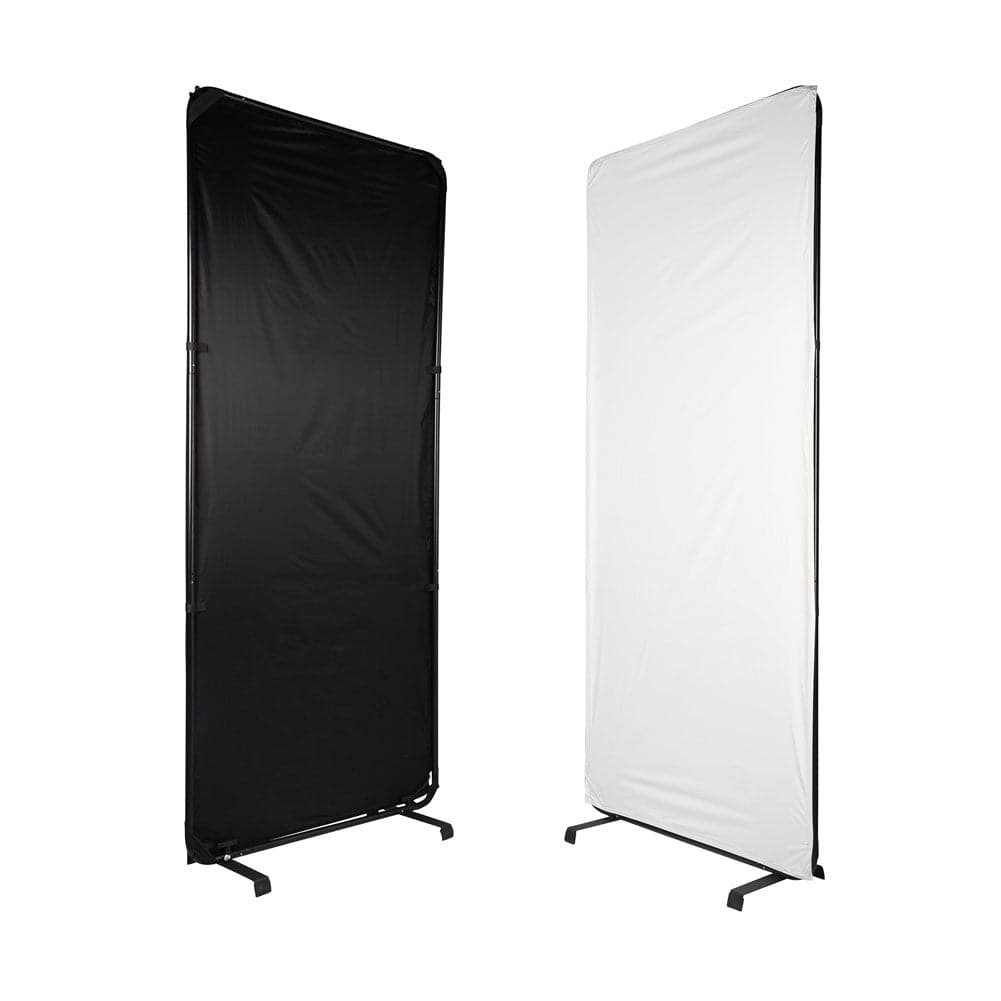 Spectrum 'Xpress V-Flat' Free-Standing Black/White Portable Backdrop ...