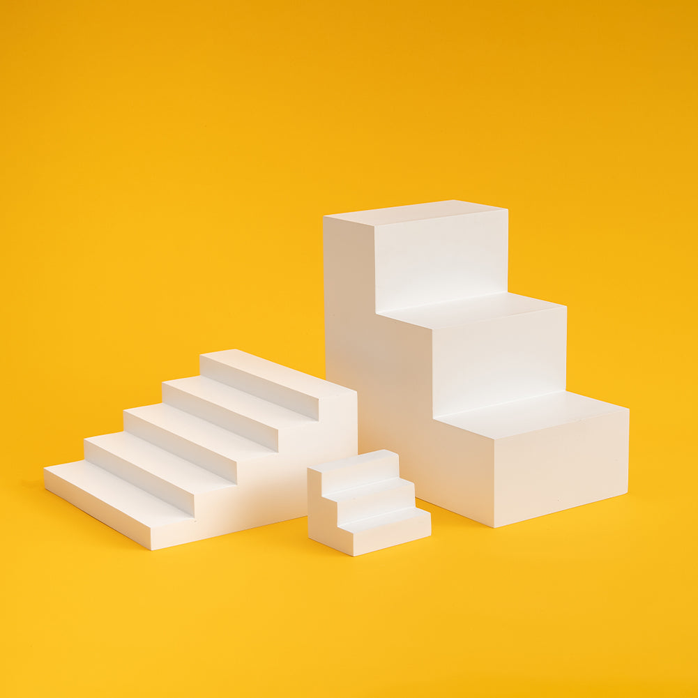 Spectrum White PRO.PROPS Styling Photography Prop - Steps Mega Bundle ...