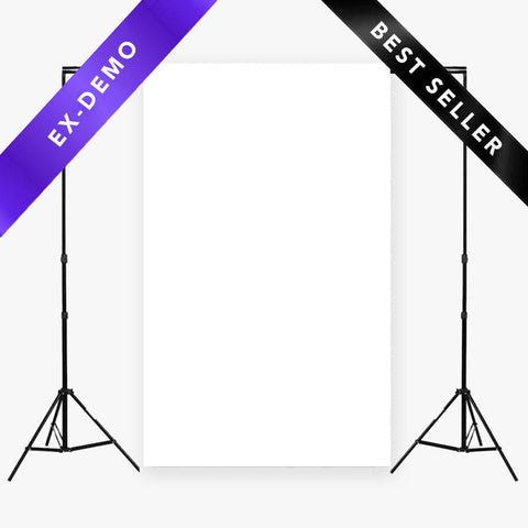 Large Roll Of White Paper Backdrop For Photo