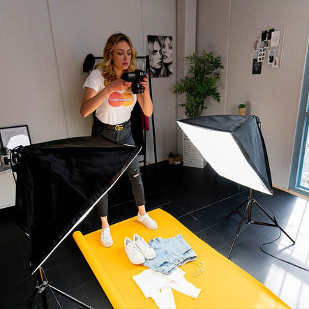 Spectrum Paper Roll Photography Studio Backdrop Half Width (1.36 x 10M ...