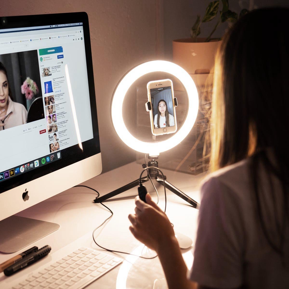 10" LED Portable Table Ring Light - Virgo – Hypop