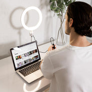 10" White LED Table Ring Light - Opaluxe | Hypop