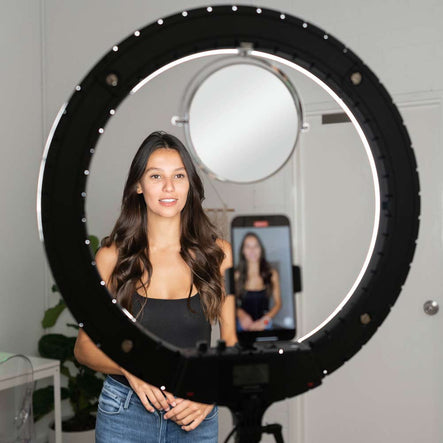 22"/55cm LED Portable Ring Light - Platinum Pro II | Hypop