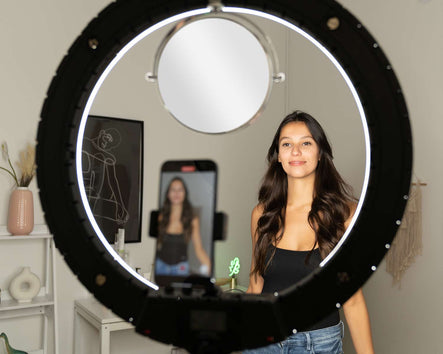 22"/55cm LED Portable Ring Light - Platinum Pro II | Hypop