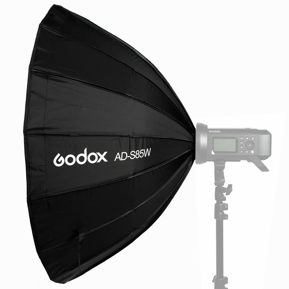 Godox 85cm AD-S85W Deep Parabolic Softbox with Grid (Godox Mount) – Hypop