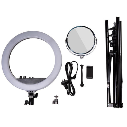 SPECTRUM 'TWITCH KIT' Green Screen Gaming Live Stream Ring Light Setup ...