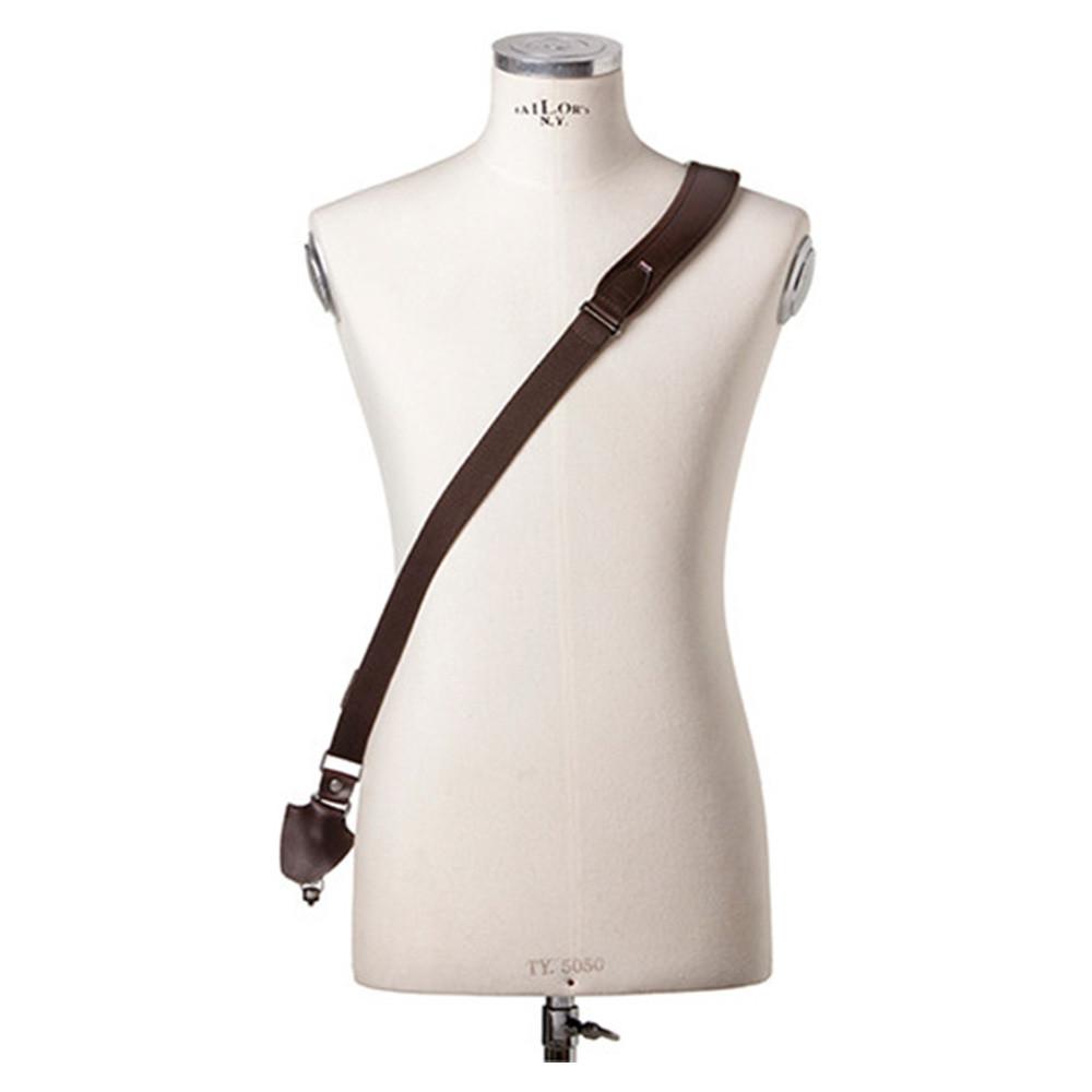 Barber Shop "Full Beard" Single Cross Camera Strap (Leather) | Hypop