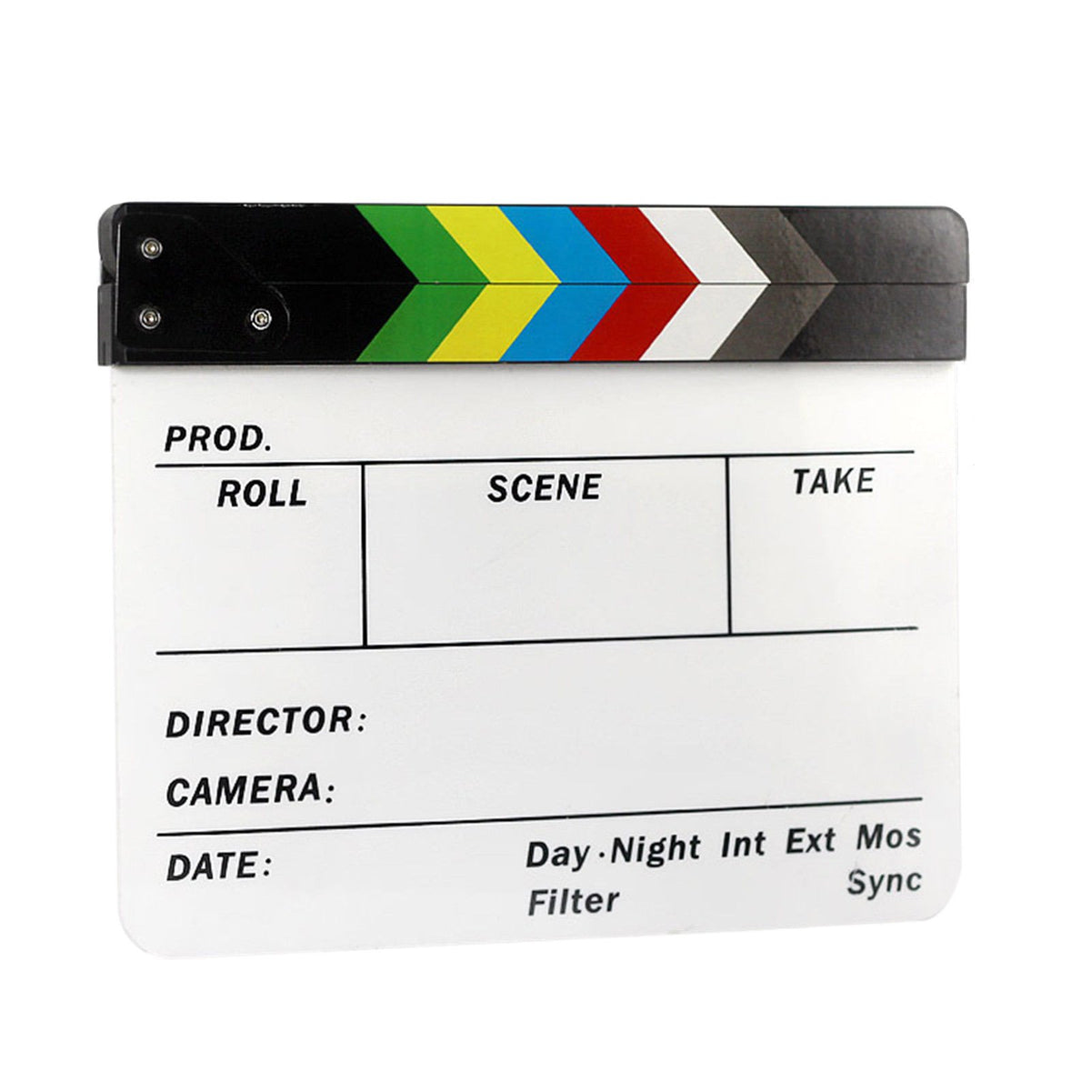Director’s Acrylic Production Slate Clapperboard | Hypop