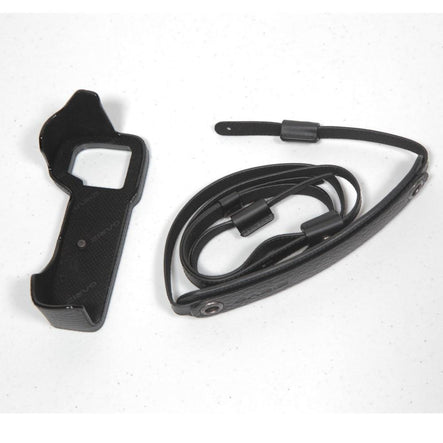 Gariz Black Leather Half Case Strap Shutter Button Kit – Hypop
