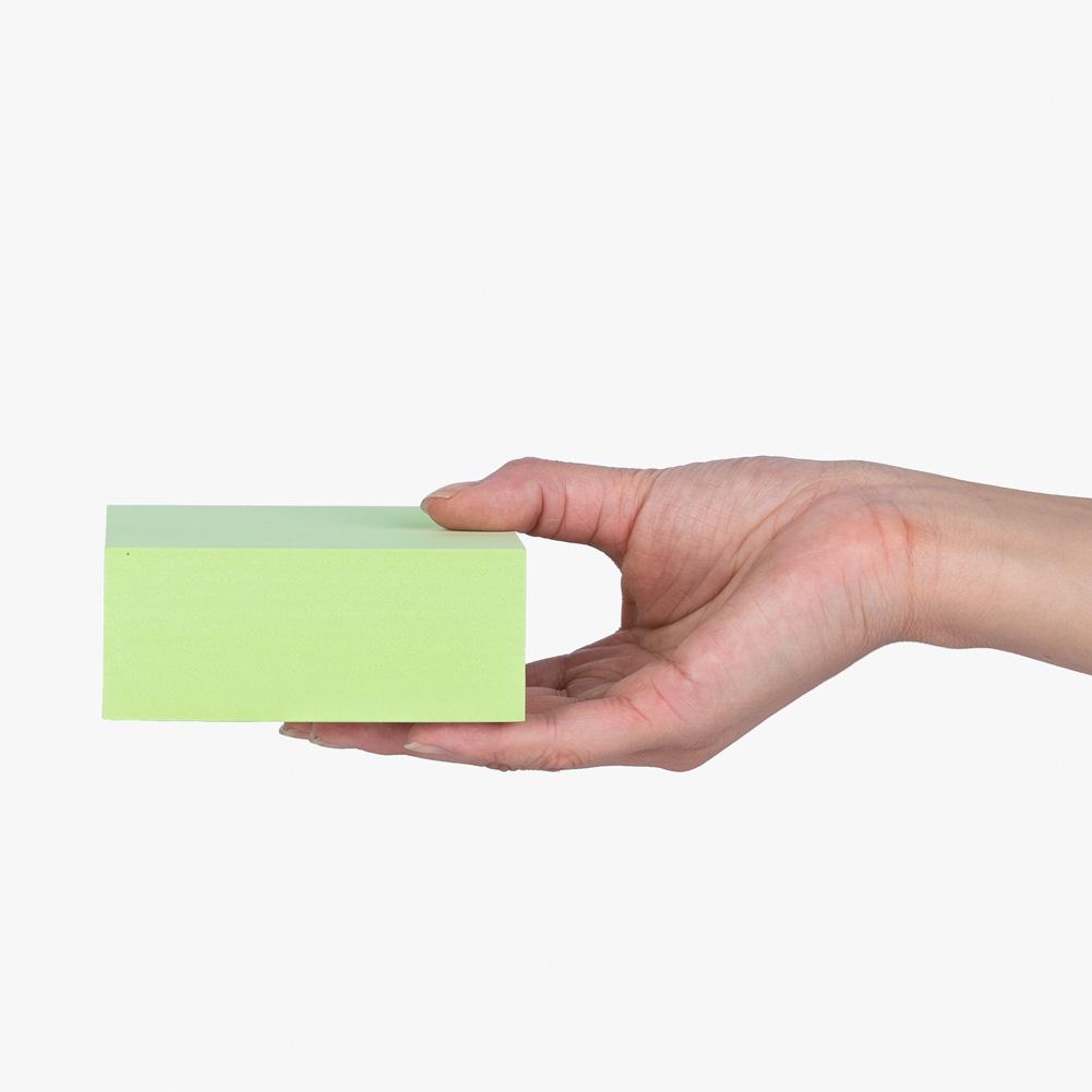 Geometric Foam Styling Props - Short Square 10cm (Mint Green) | Hypop