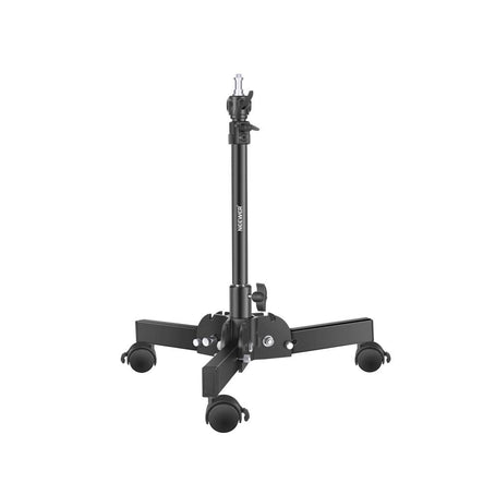 Heavy Duty Adjustable Foldable Tripod Light Stand With Wheels 72cm – Hypop