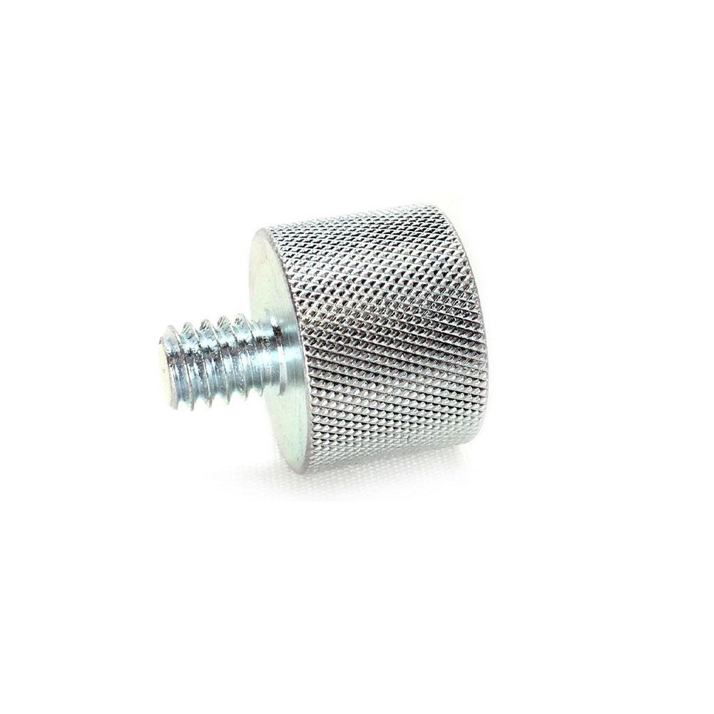 5/8" Female to 1/4" Male Silver Thread Adapter Converter Screw | Hypop