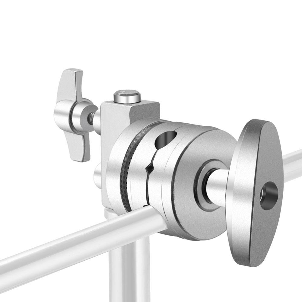Multi Functional Heavy Duty 2.5" Grip Gobo Head Swivel Mounting Adapto ...