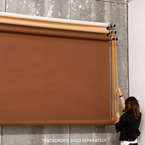 Photography Triple (3) Axis Roller Wall Mounting Manual Backdrop | Hypop