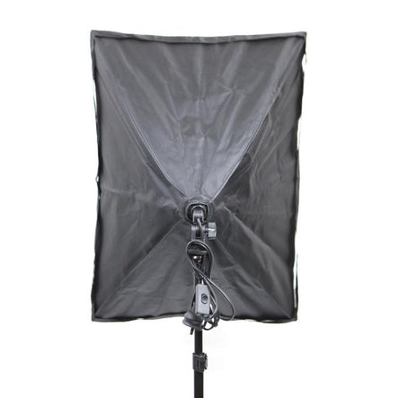 Triple "Illuminate Mate" Rectangle Softbox Boom Arm Light Kit | Hypop