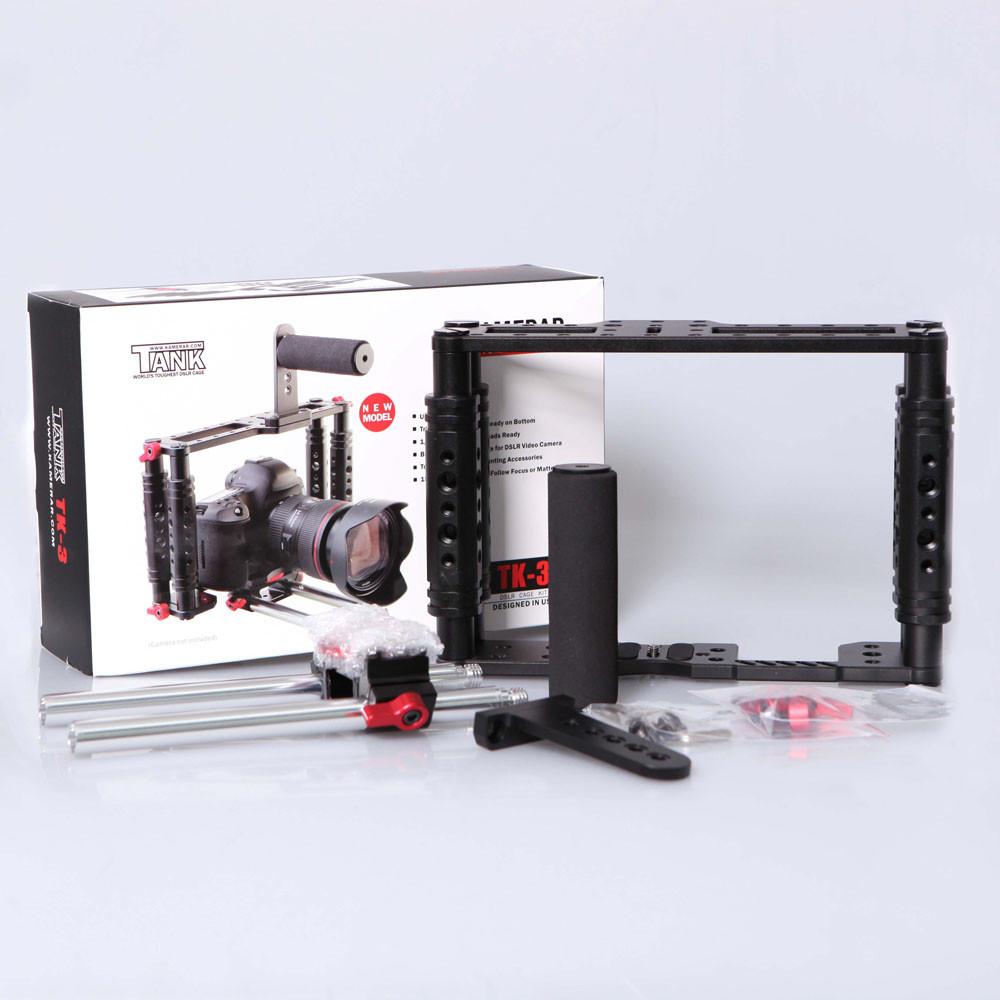 Kamerar Tank TK-3 Camera Cage with Swiss Support Rods Only | Hypop