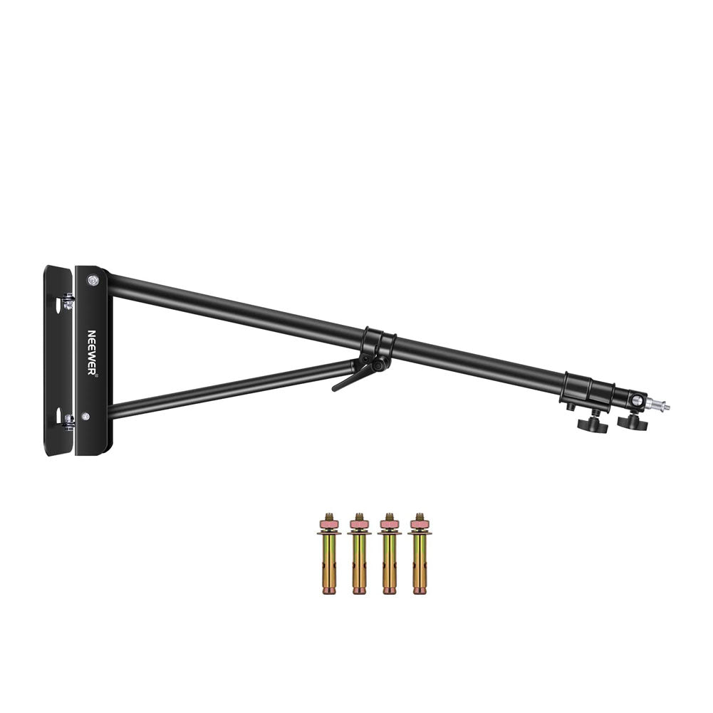 Neewer Ceiling/Wall Mount Boom Arm for Lighting/Ring Light (No Light ...