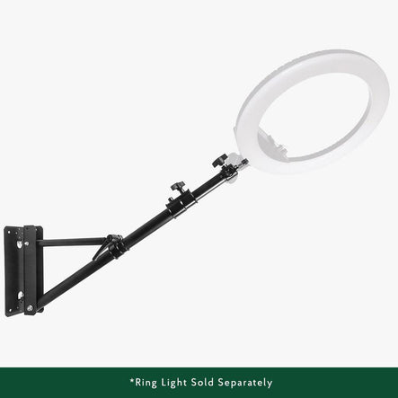 Neewer Ceiling/Wall Mount Boom Arm for Lighting/Ring Light (No Light ...