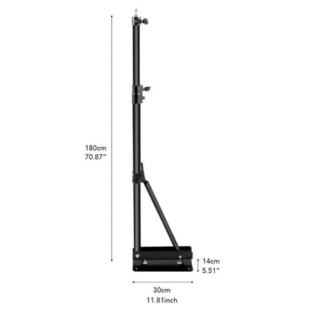 Neewer Ceiling/Wall Mount Boom Arm for Lighting/Ring Light (No Light ...