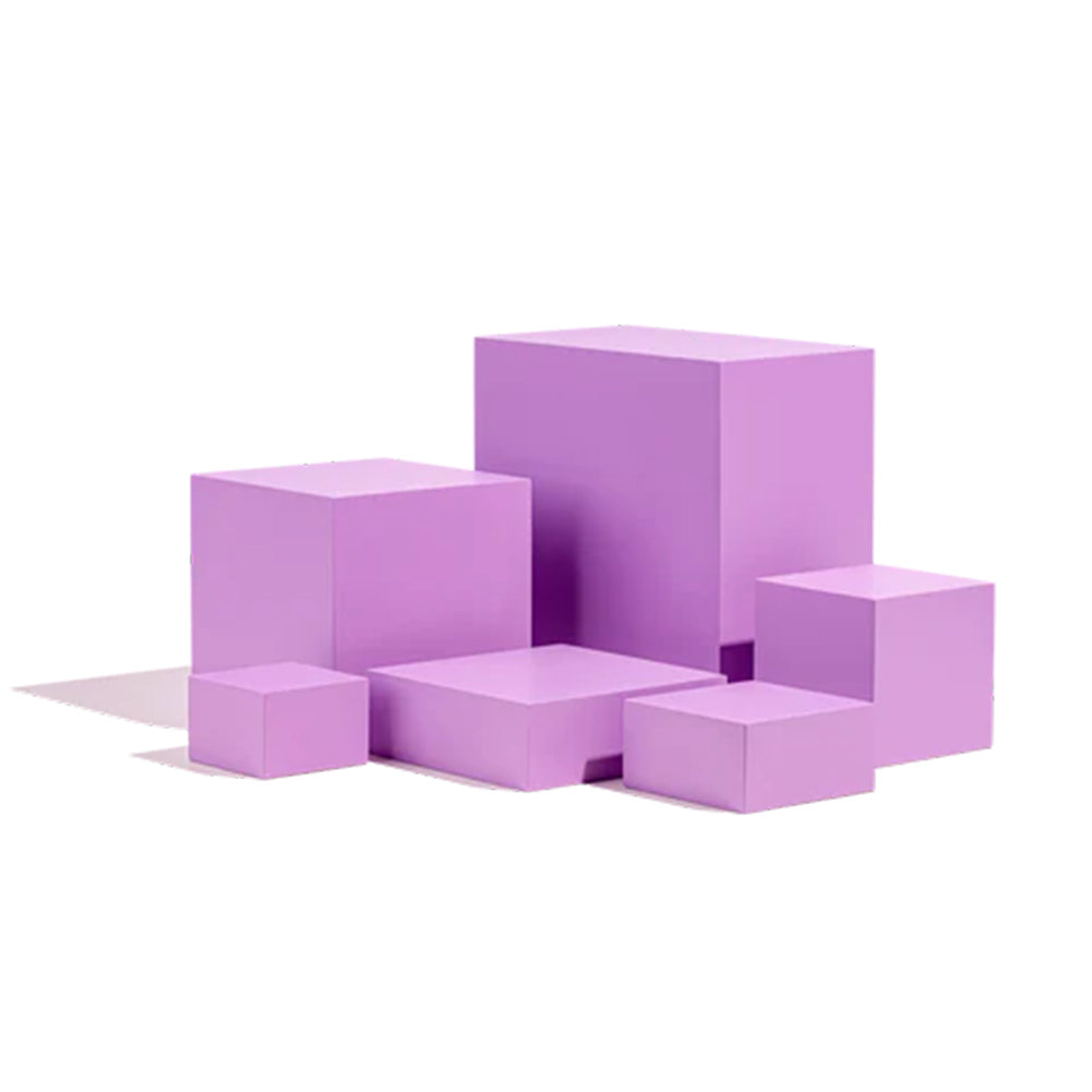 Propsyland Purple Block & Cube Bundle Styling Prop – Hypop
