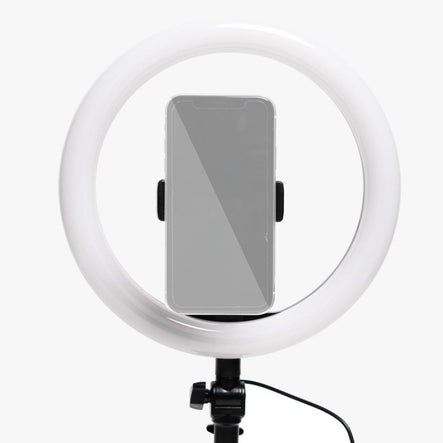 10" Black LED Table Ring Light - Opaluxe | Hypop