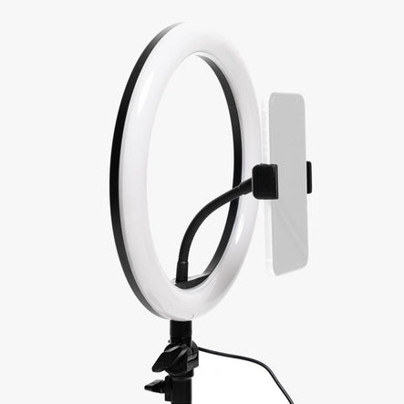10" Black LED Table Ring Light - Opaluxe | Hypop
