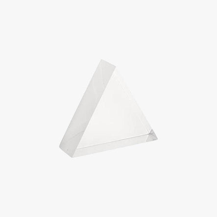 Triangle Acrylic Styling Prop Block For Photography & Flat Lays | Hypop