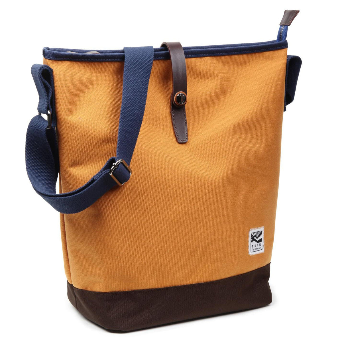 Zkin Getaway Obia Orange Brown DSLR Camera Shoulder Bag | Hypop